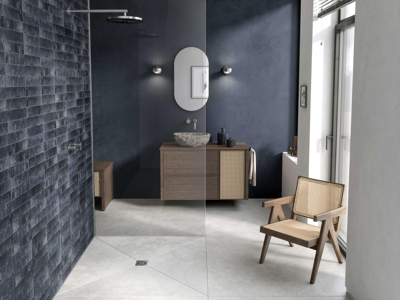 floor drain DallDrain Select vertical OM, DN 50/DN 100, 100 x 100 mm