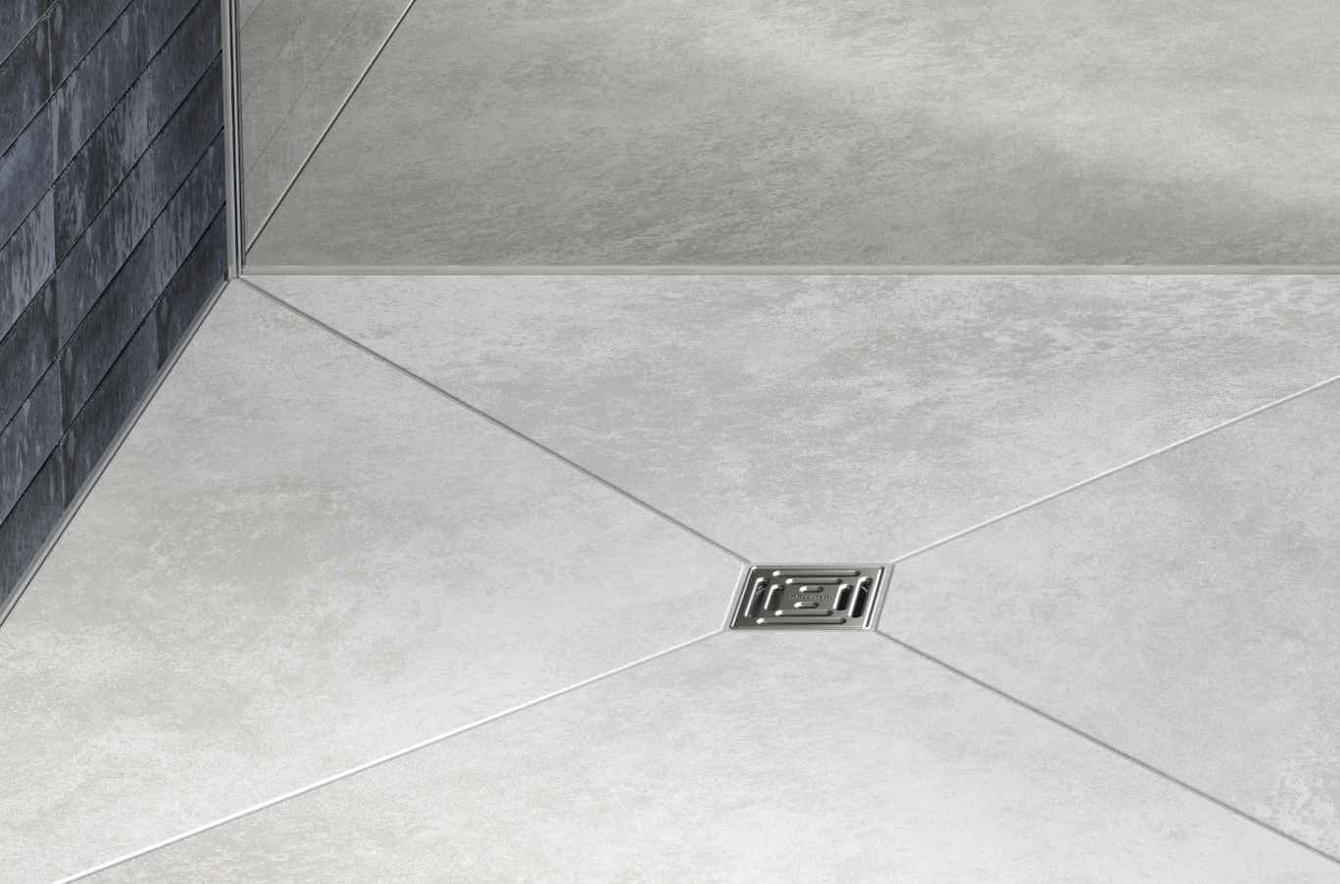 floor drain DallDrain Select vertical OM, DN 50/DN 100, 100 x 100 mm