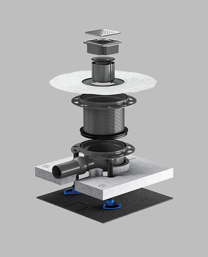 Siphonic roof drainage