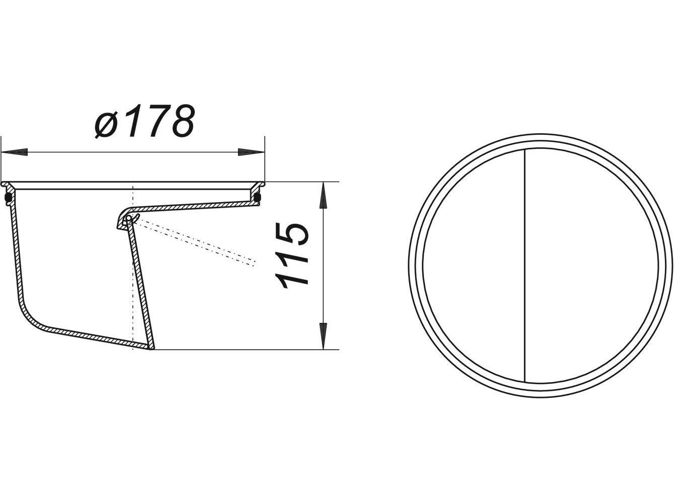 frost-proof self-closing flap-valve for 605, 606, 615 and 616