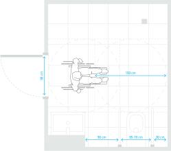 Barrier-free bathrooms